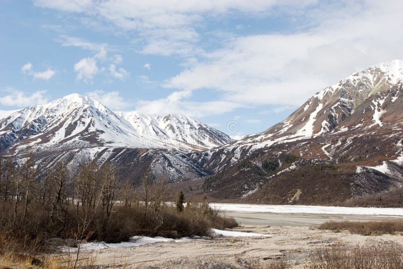Alaska Denali National Park Toklat River Stock Photo - Image of ...