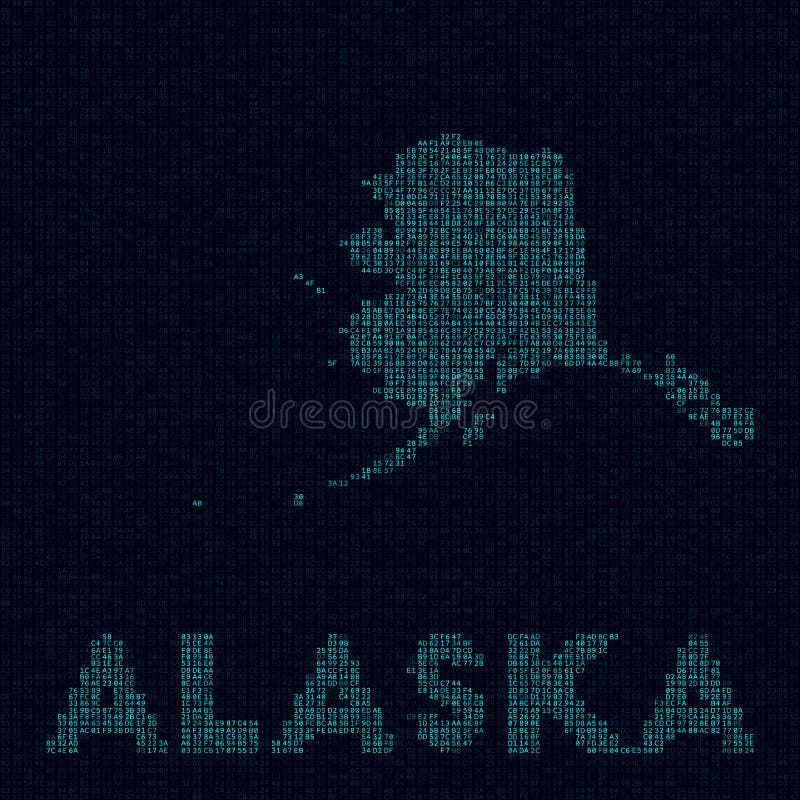 Alaska tech map. stock vector. Illustration of atlas - 181837338