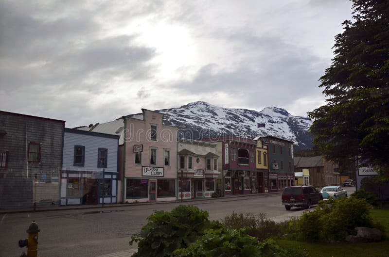 Alaska Town of Hoonah Waterfront Fishing Boats Editorial Photo - Image ...