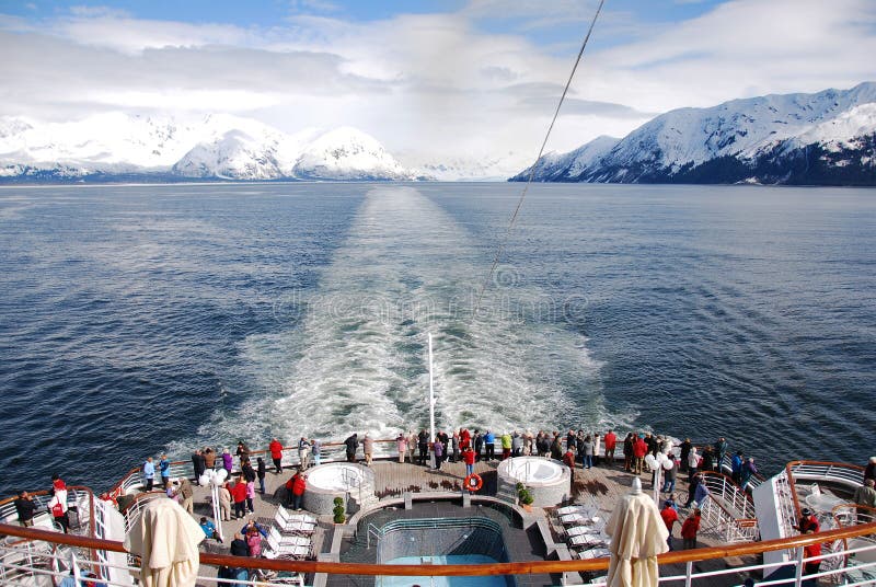 Alaska View stock image. Image of snow, ocean, waves, whale - 718045