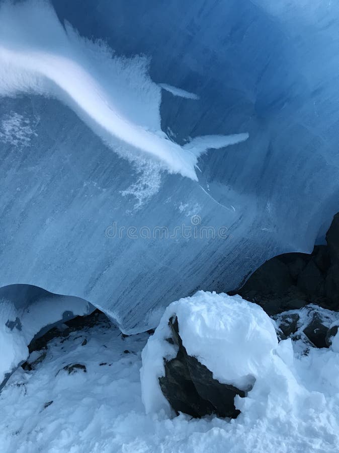 Blue Alaskan Glacier stock photo. Image of alaskan, blue - 117105448