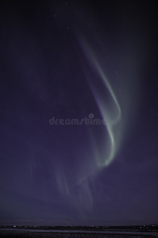 The Alaskan Aurora stock image. Image of iceland, alaskan - 64147643