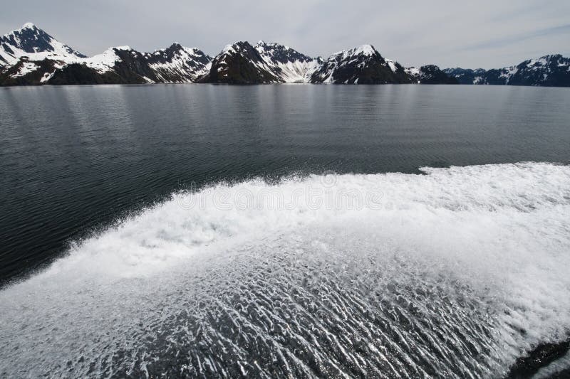 Alaskan coastline and wave stock image. Image of scenic - 11609015