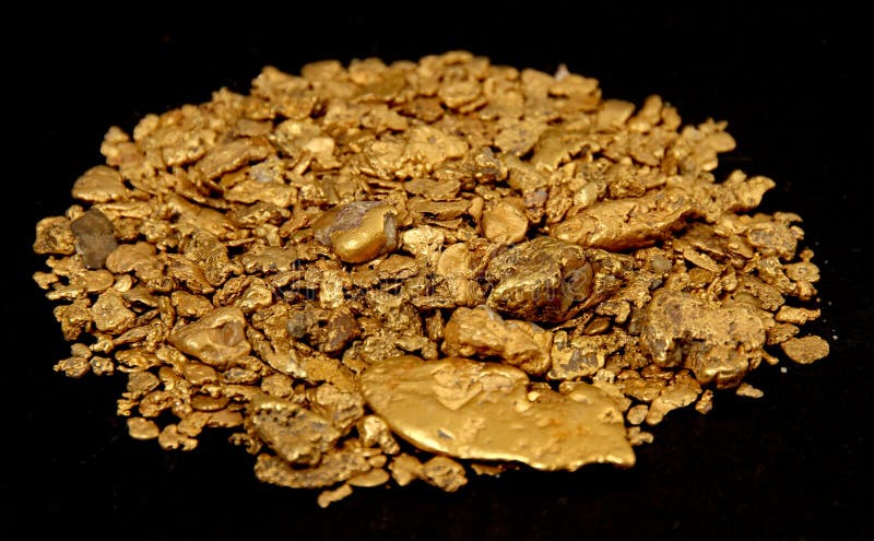Alaskan Gold Stock Image - Image: 18617241