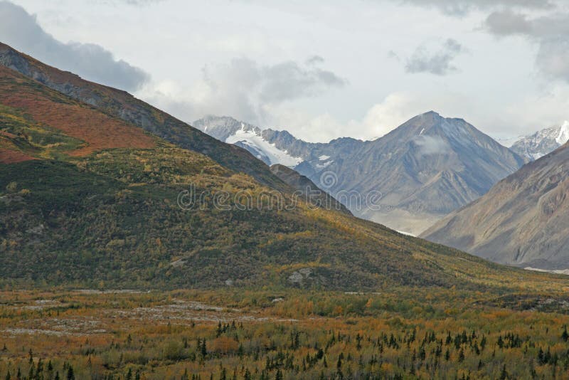 Alaskan Landscape stock image. Image of clouds, scene - 3596983