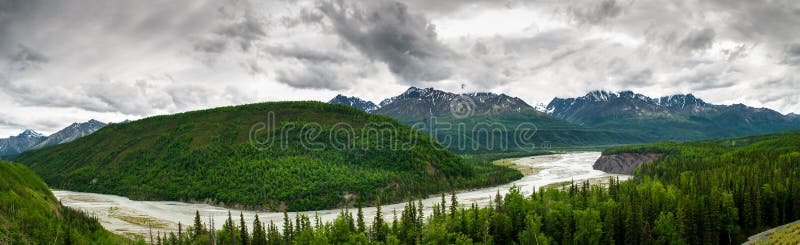 Alaskan landscape stock photo. Image of glacier, alaskan - 35257104
