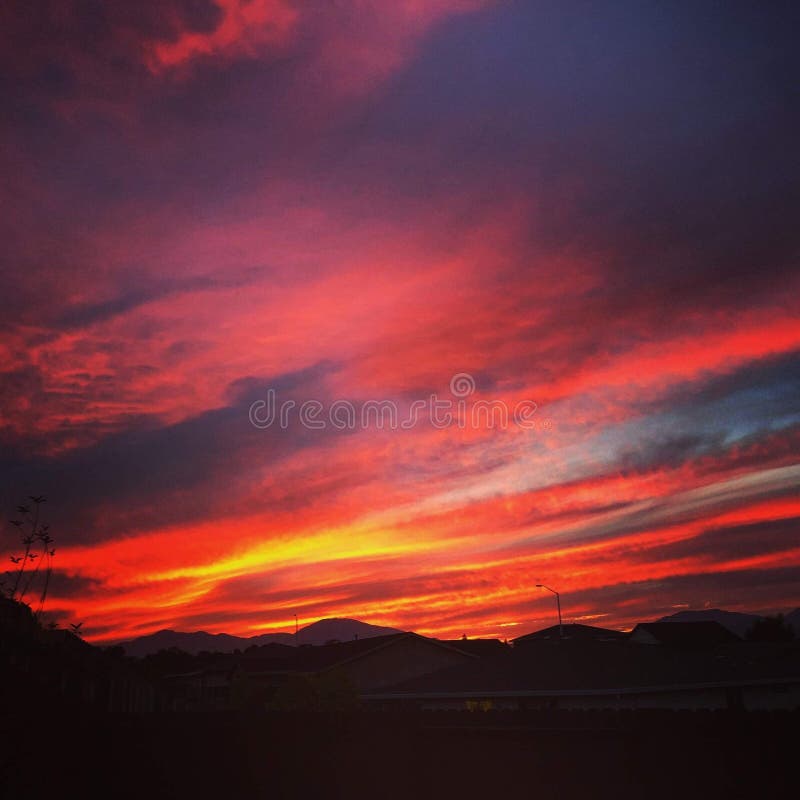 Alaskan sunset in fall stock image. Image of alaskan - 161632095