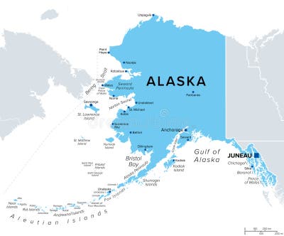 Alaska Russia Map Stock Illustrations – 301 Alaska Russia Map Stock ...