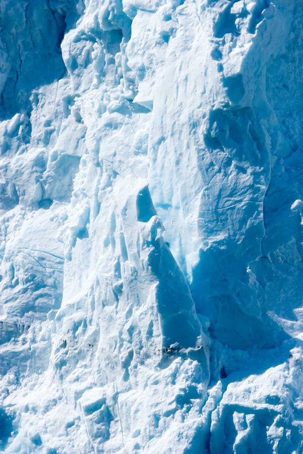 Blauer Eis Der Hubbard-Gletscher Stockbild - Bild von fjord, eisberg ...
