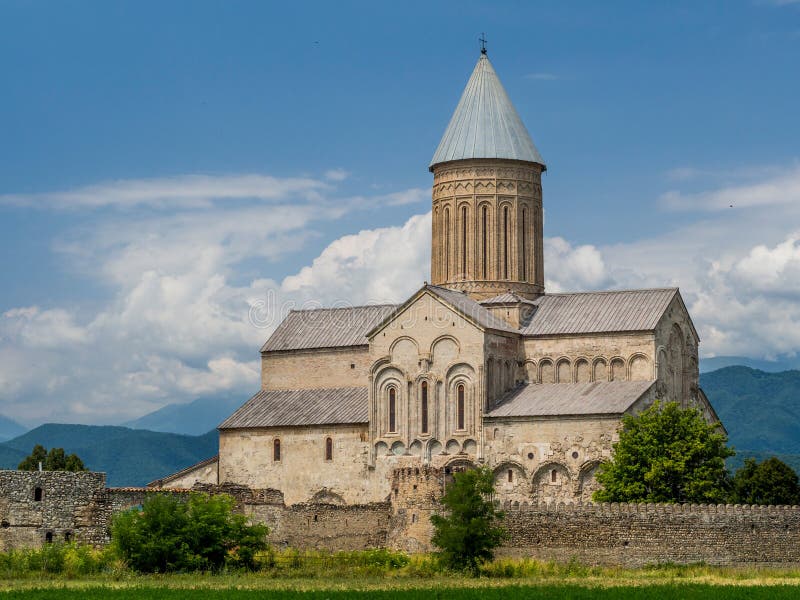 Alaverdi Cathedral in Georgia Stock Image - Image of history, castle ...