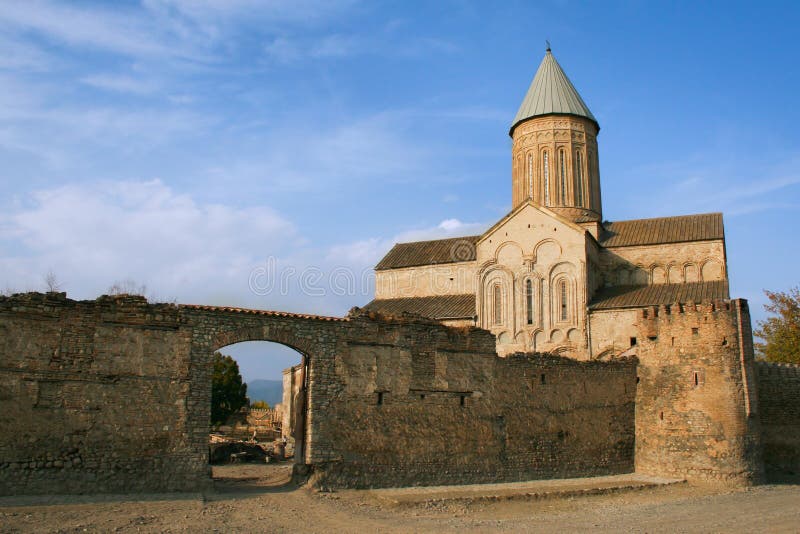 Alaverdi Monastery stock photo. Image of trust, telavi - 3628162