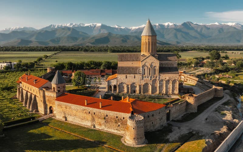 Alaverdi Monastery in Georgia Stock Photo - Image of sightseeing ...