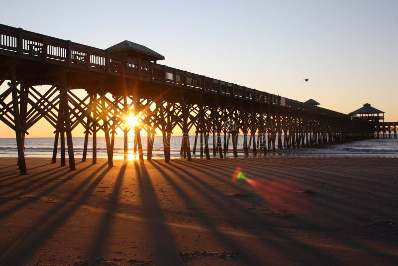 Alba Della Spiaggia Di Follia Fotografia Stock - Immagine di follia ...