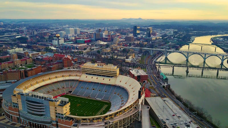 Alba Allo Stadio Di Knoxville Fotografia Editoriale - Immagine di ...