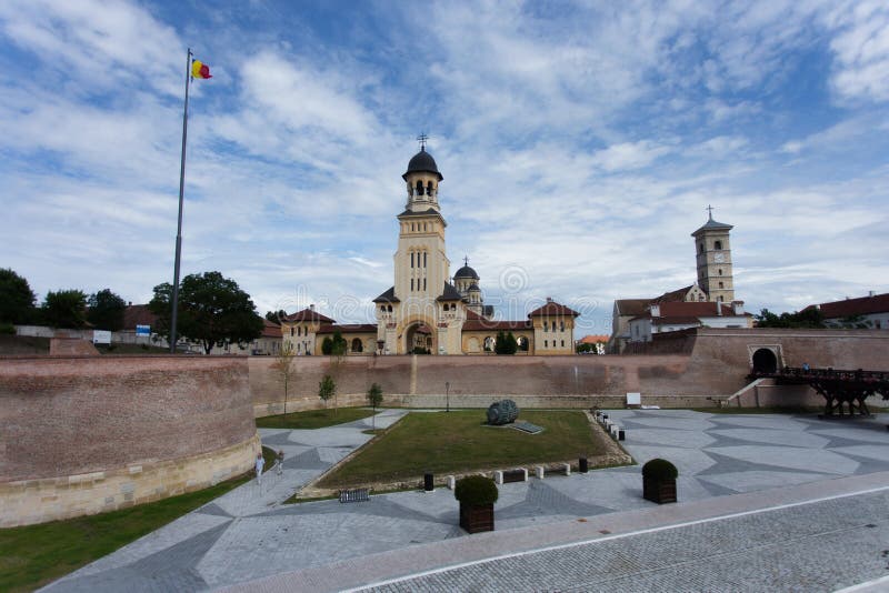 Alba Iulia, Romania stock photo. Image of religion, summer - 43239576