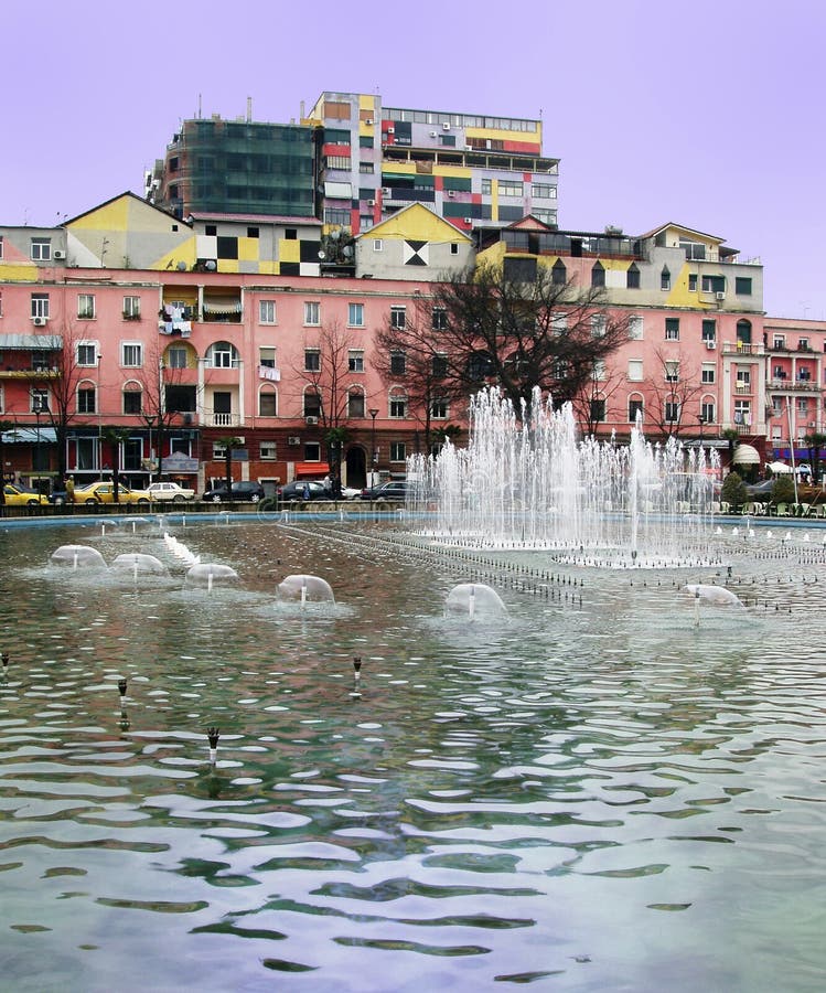 Albania, Tyrana - (Tirana) stock photo. Image of travel - 3928516