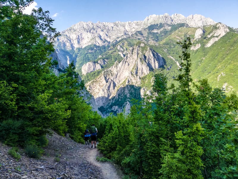 Albanian alps stock photo. Image of alps, albanian, mountains - 129521060