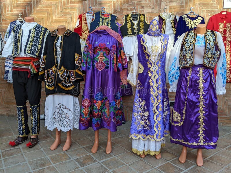 Albanian Traditional Dresses Stock Image - Image of pattern, woman ...