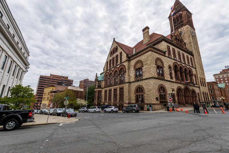Albany City Hall in Albany, New York Editorial Photo - Image of state ...