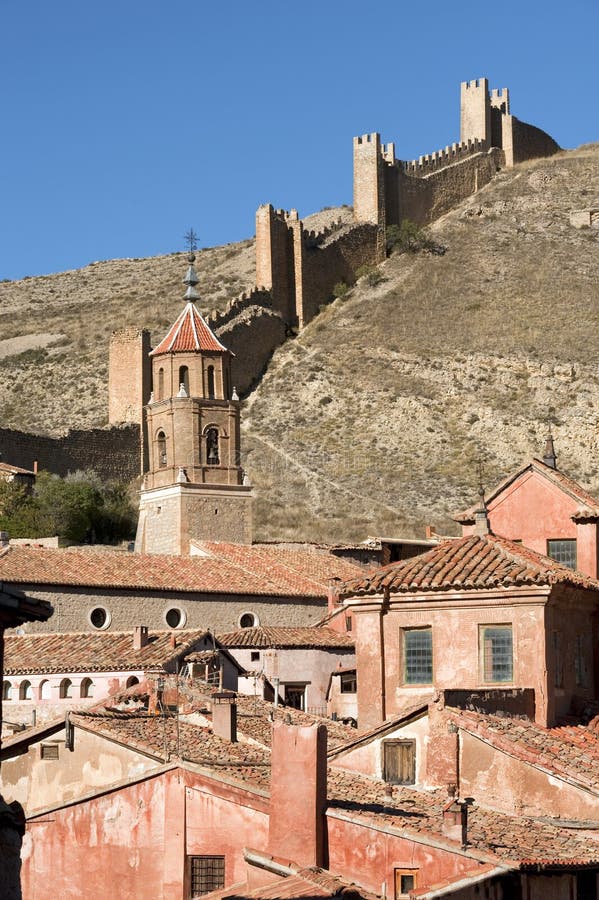 Cubla Village Teruel Province Aragon Spain Stock Image - Image of ...