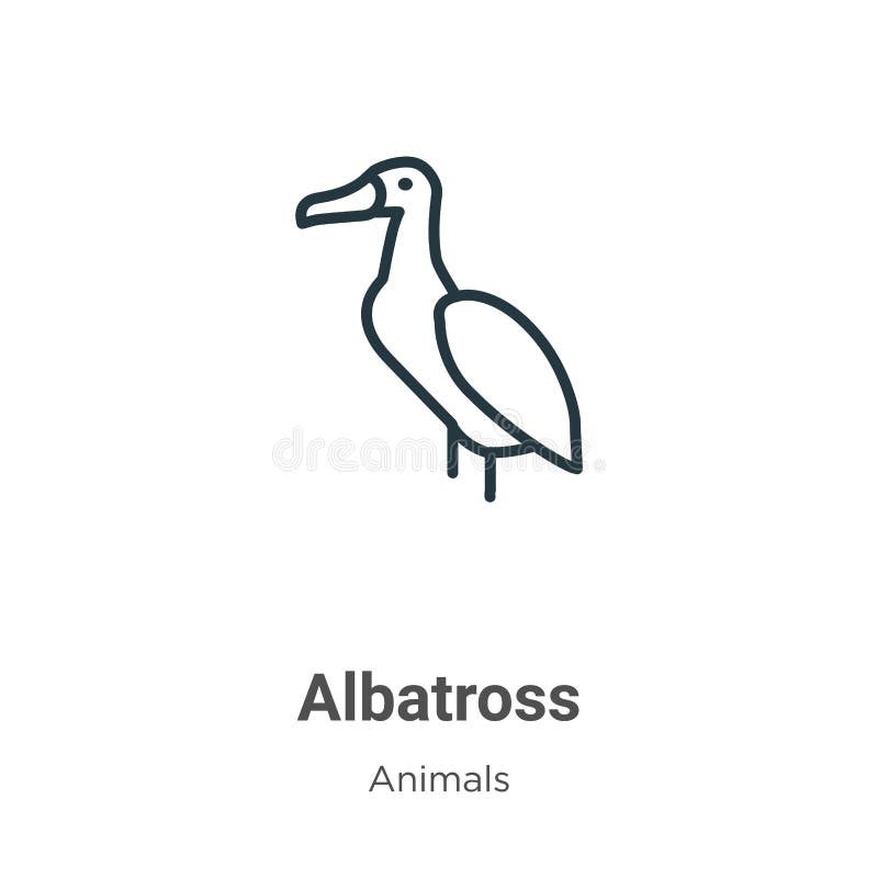 Albatross Transparent Icon. Albatross Symbol Design from Animals Stock ...