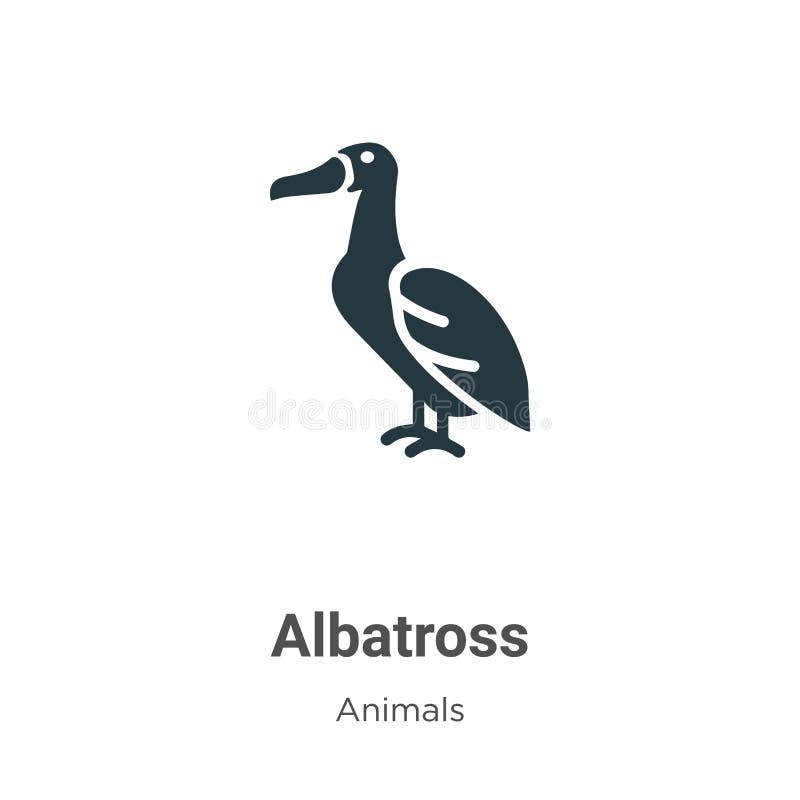 Albatross Icon. Trendy Flat Vector Albatross Icon On White Background ...