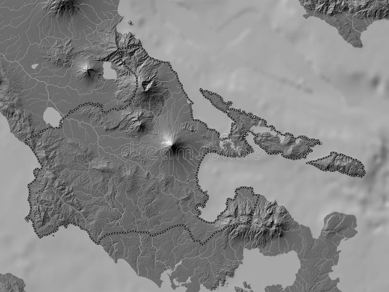 Albay, Philippines. Bilevel. No Legend Stock Illustration ...