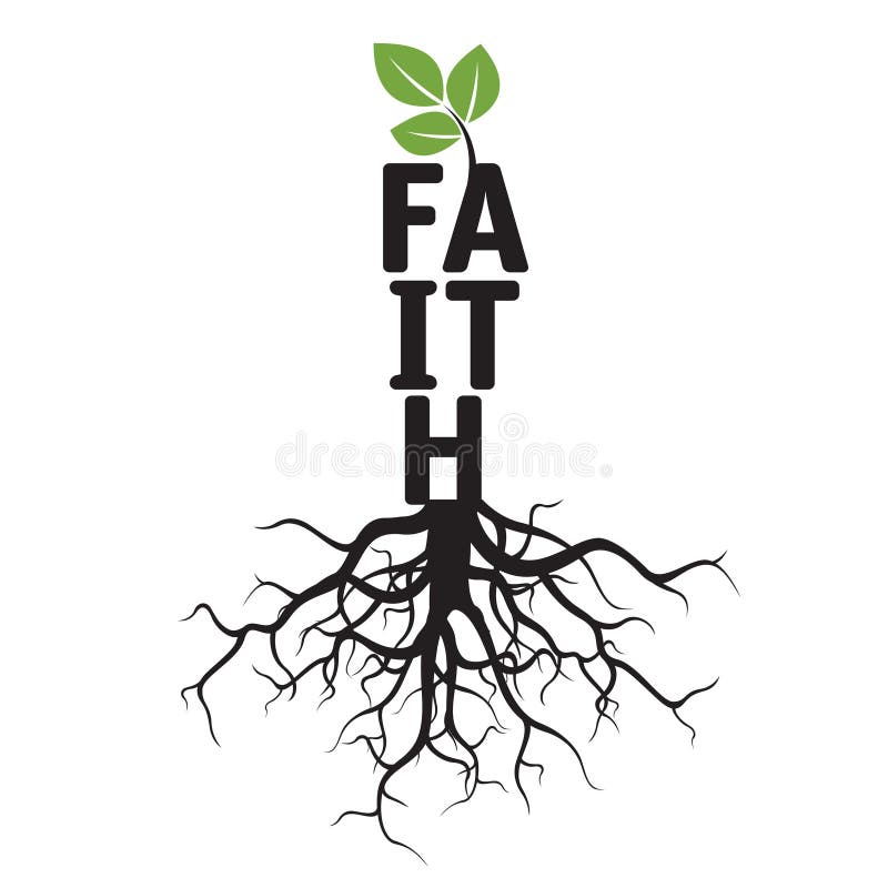 Icona Di Vettore Isolata Fede Nera Illustrazione Semplice Dell'elemento ...