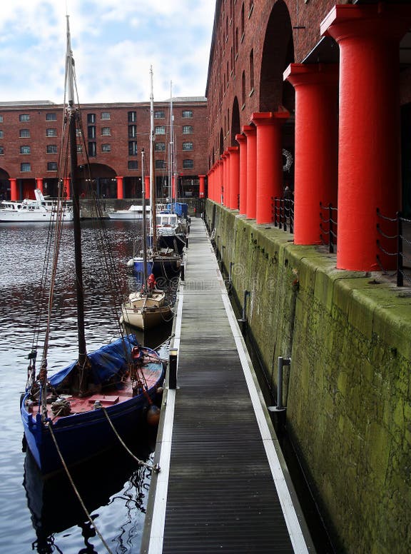 Albert Dock stock photo. Image of columns, colorful, liverpool - 4040988