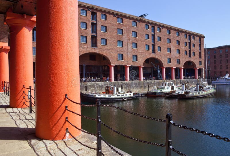 Albert Dock in Liverpool editorial photo. Image of historic - 40019996