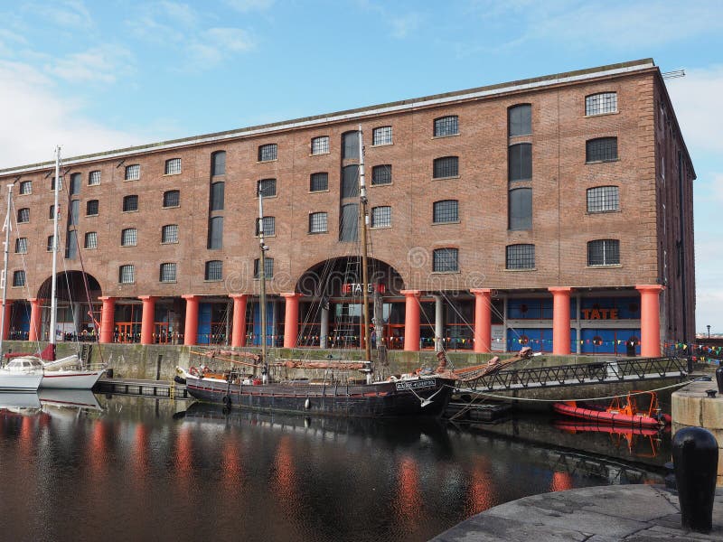 Albert Dock in Liverpool editorial photography. Image of architecture ...