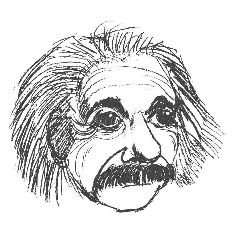 Albert Einstein Famous Scientist Editorial Image - Illustration of ...