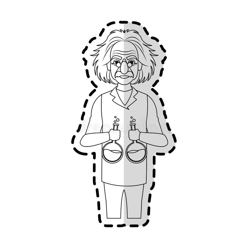 Einstein Sticker Stock Illustrations – 94 Einstein Sticker Stock ...