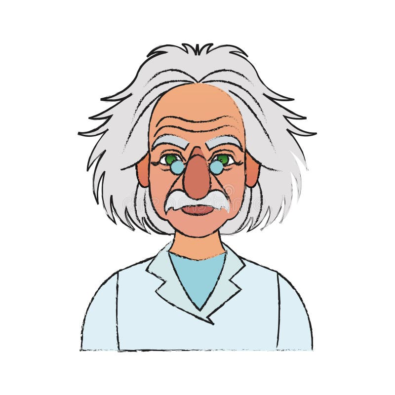 Albert Einstein Symbolsbild Stock Illustrationer - Illustration av ...