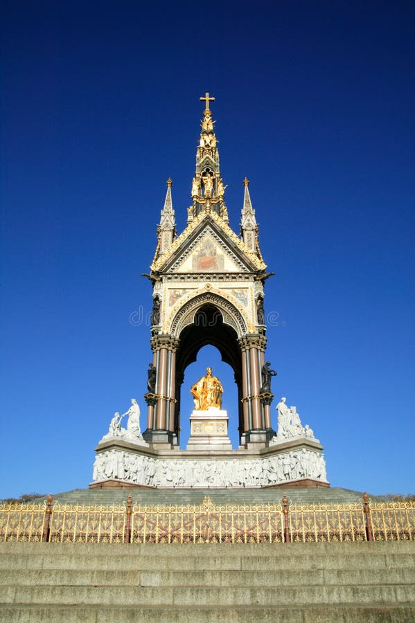 Albert Memorial editorial image. Image of england, statue - 11712005