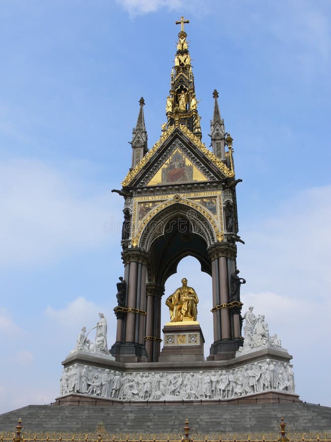 The Albert Memorial stock image. Image of europe, arts - 39652281