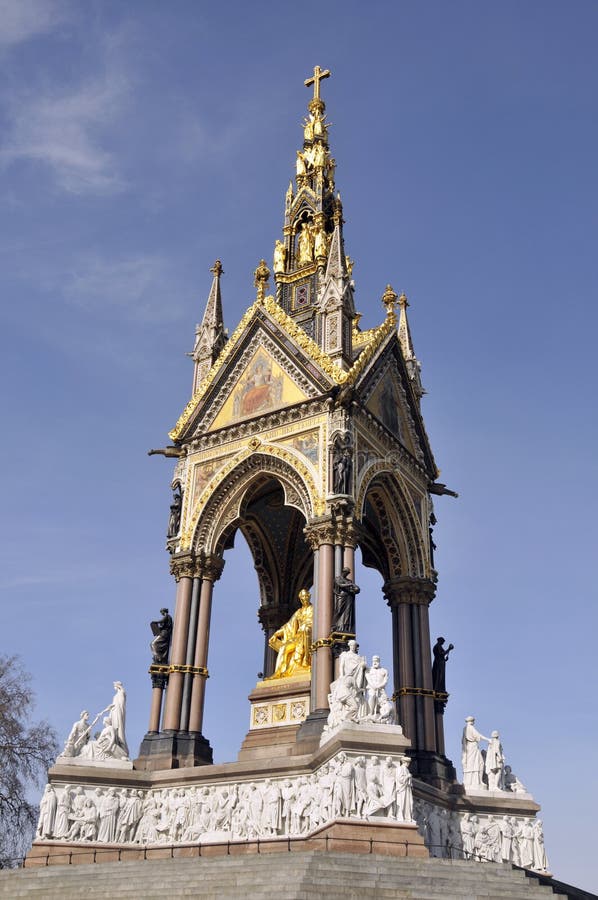 Albert Memorial, London stock photo. Image of history - 16865966