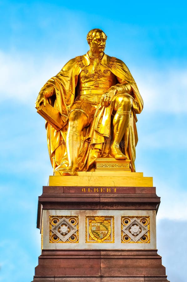 Albert Memorial in Kensington Gardens, London, UK Stock Photo - Image ...