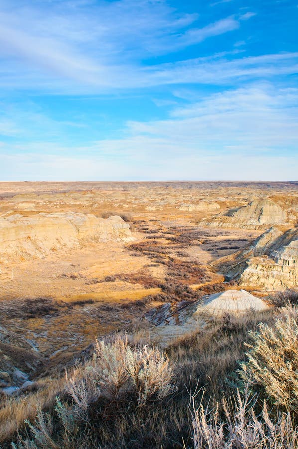 Alberta Badlands stock photo. Image of formations, geology - 23357364