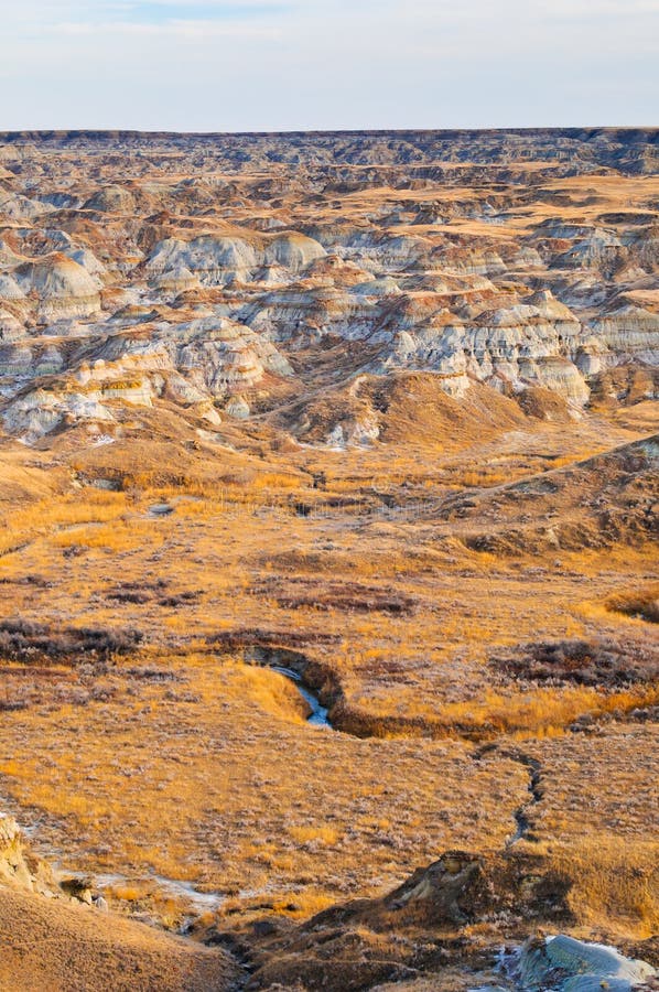 Alberta Badlands stock photo. Image of formations, geology - 23357364