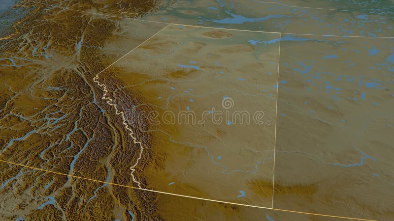 Alberta Topographic Map Stock Illustrations – 117 Alberta Topographic ...