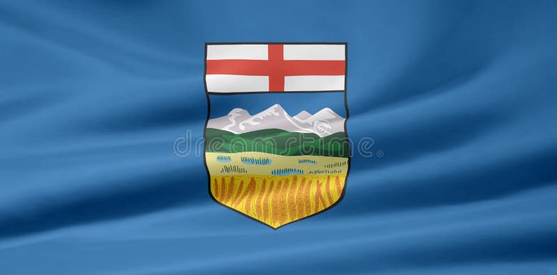 Alberta s Flag stock image. Image of alberta, official - 3997387