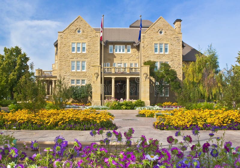 Alberta Government House fotografia editoriale. Immagine di paesaggio ...