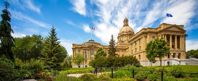 Alberta Legislature Building Edmonton Alberta Stock Photo - Image of ...
