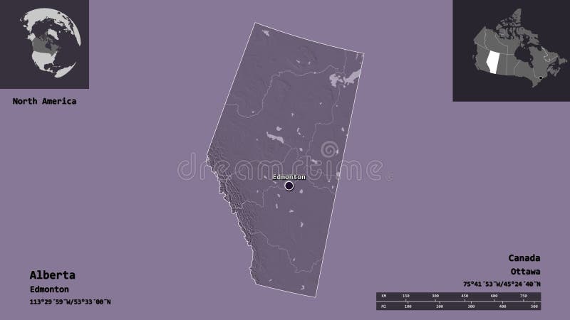 Alberta, Province of Canada,. Previews. Administrative Stock ...
