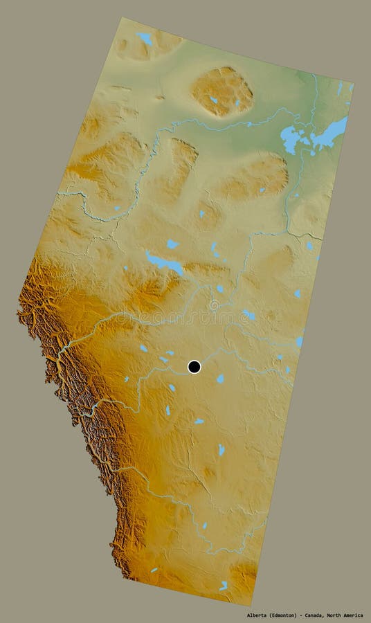 Alberta Topographic Map Stock Illustrations – 115 Alberta Topographic ...