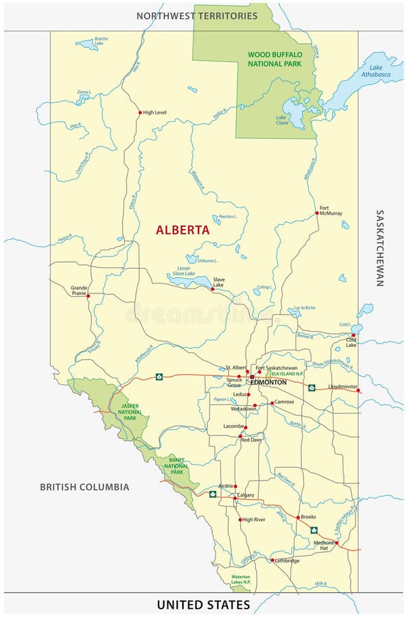 0+ Alberta road map Free Stock Photos - StockFreeImages