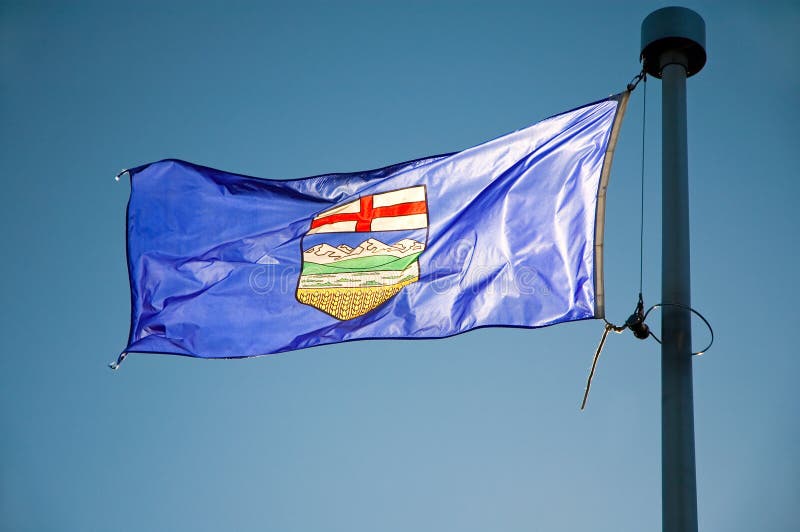 Alberta s Flag stock image. Image of alberta, official - 3997387