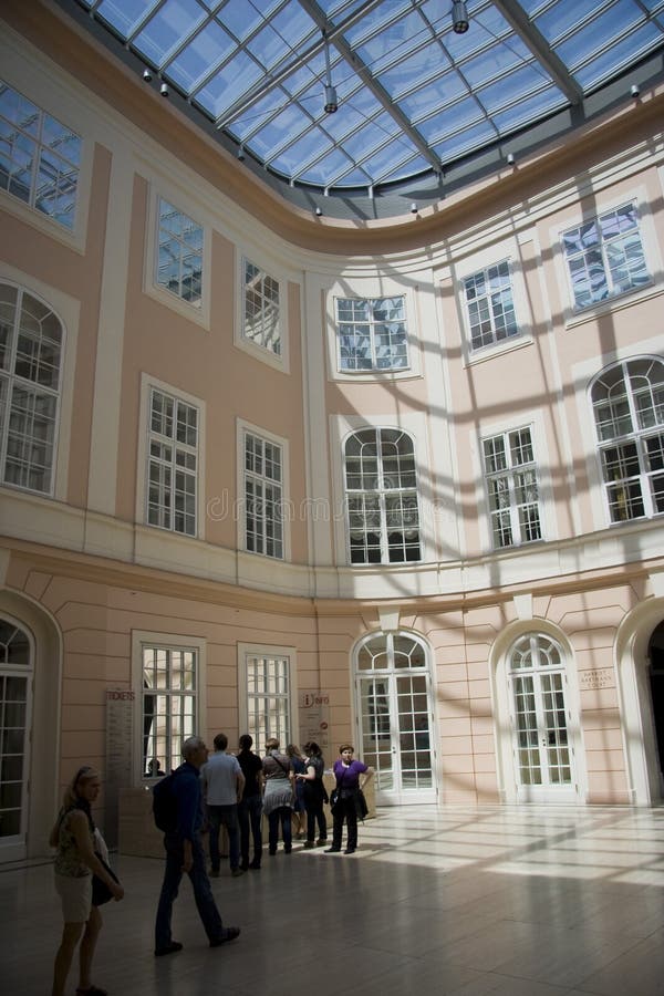 Albertina Gallery Interior Hall Editorial Stock Image - Image of ...