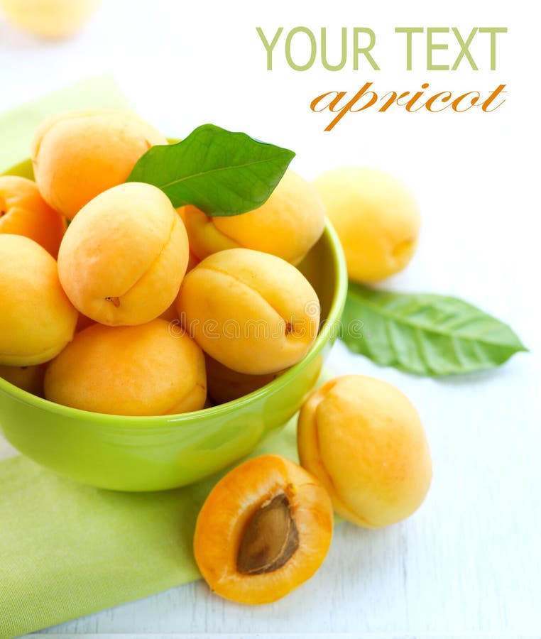 Albicocca immagine stock. Immagine di consumo, cucina - 25698139